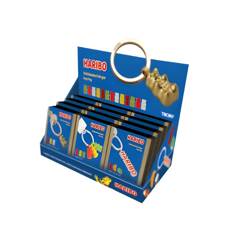 Troika 12pc Haribo Keyring & Counter Display Unit – Signature Sips & Gifts